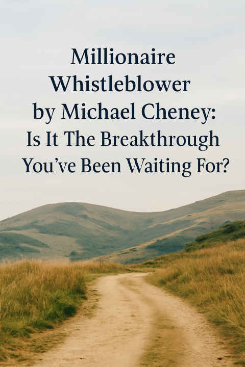 Millionaire Whistleblower by Michael Cheney: Is It The Breakthrough You ...